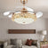 Retractable Modern Asian Style Ceiling Fan – Exclusive Home Decorations