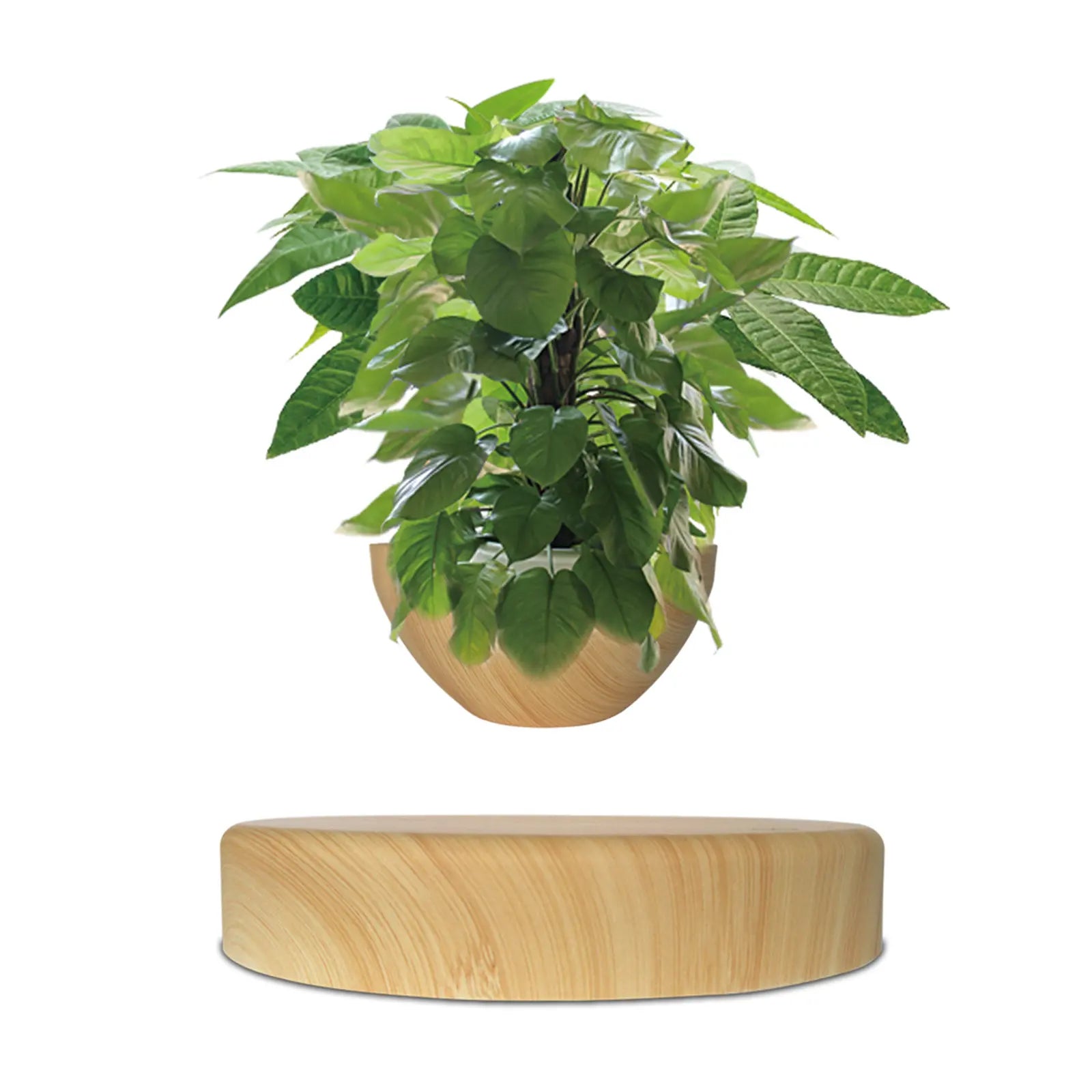 Rotating Magnetic Levitation Floating Planter – Exclusive Home Decorations