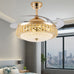 Retractable Modern Asian Style Ceiling Fan – Exclusive Home Decorations